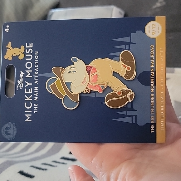 Disney | Accessories | Mickey Mouse Main Attraction Pin Big Thunder ...